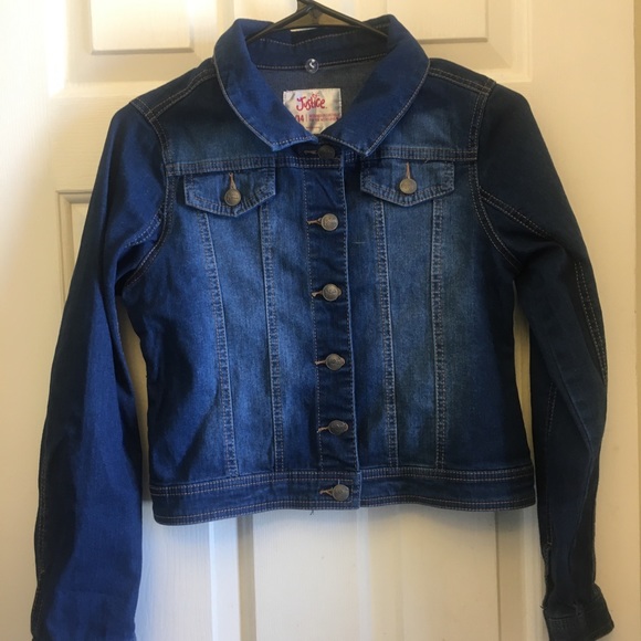 Justice | Jackets & Coats | Justice Jean Jacket Size 214 | Poshmark